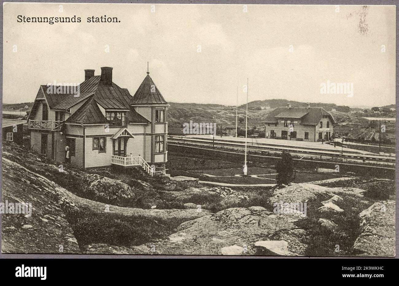 View of Stenungsund station Stock Photo - Alamy