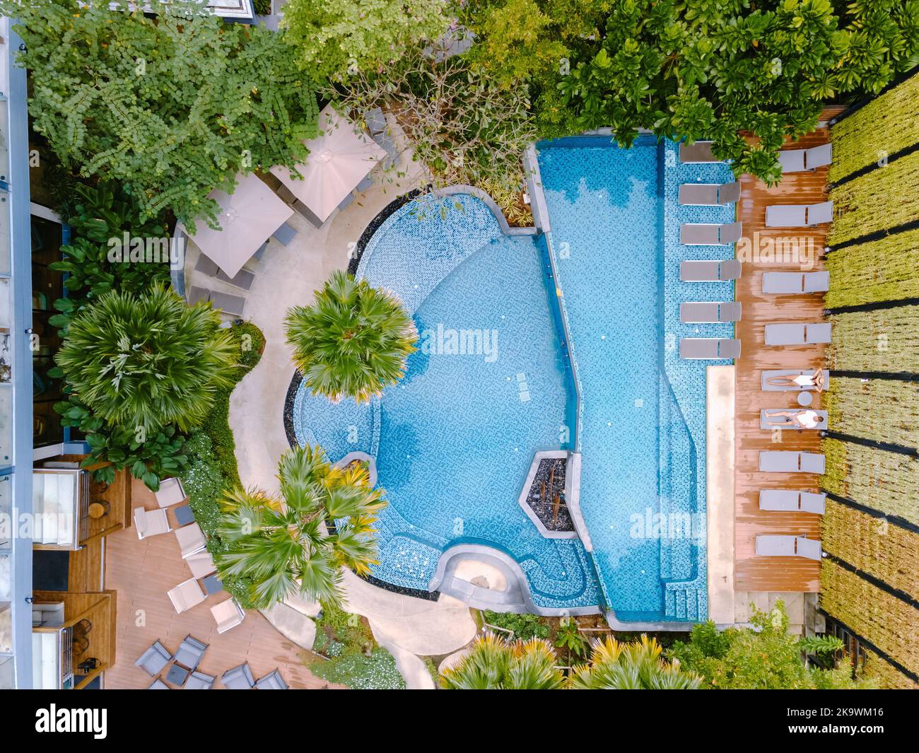 Aerial view texture luxury resort hi-res stock photography and images ...