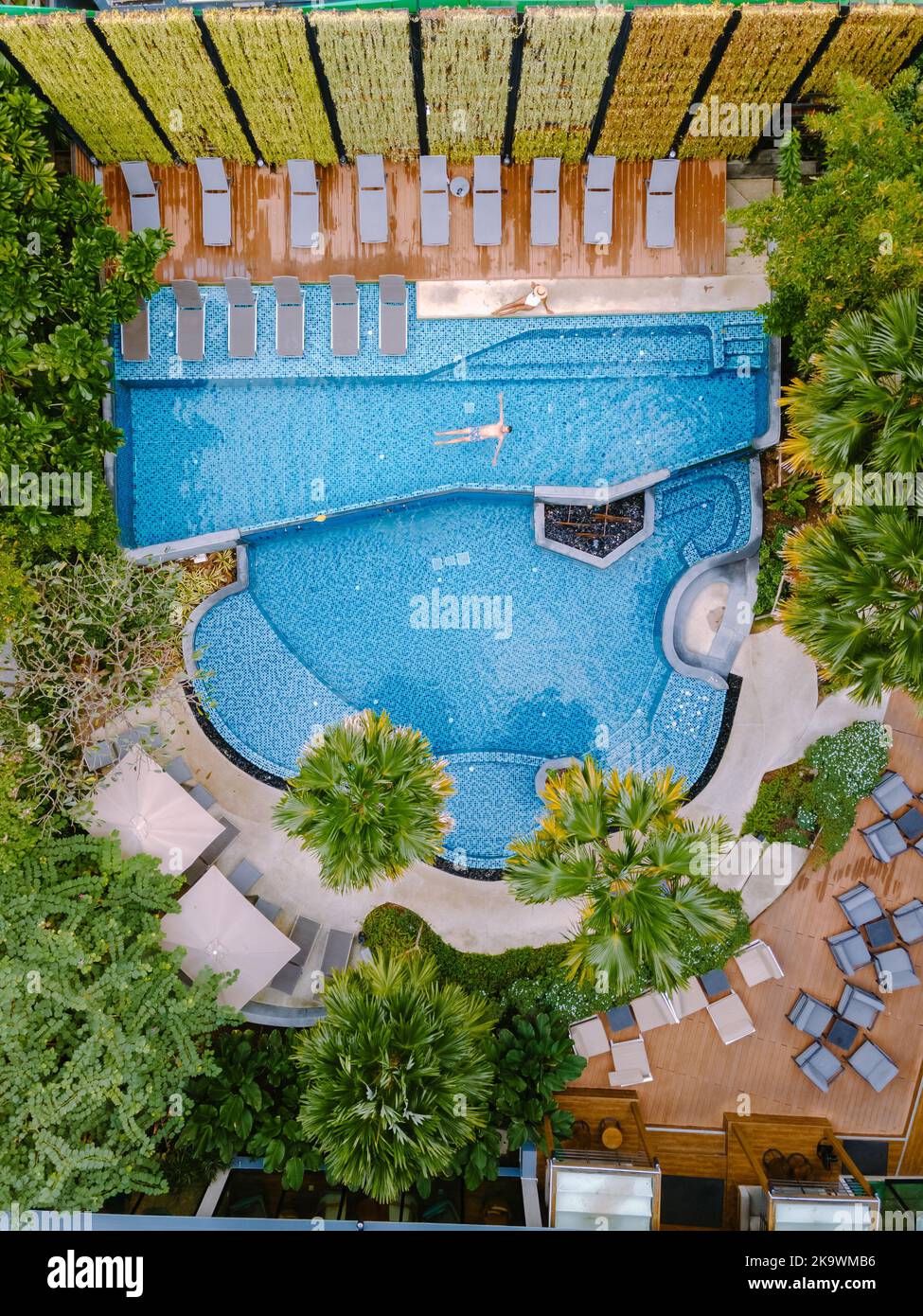 Aerial view texture luxury resort hi-res stock photography and images ...