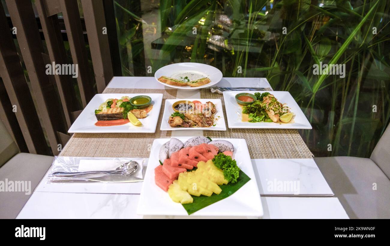 Evening table hi-res stock photography and images - Alamy