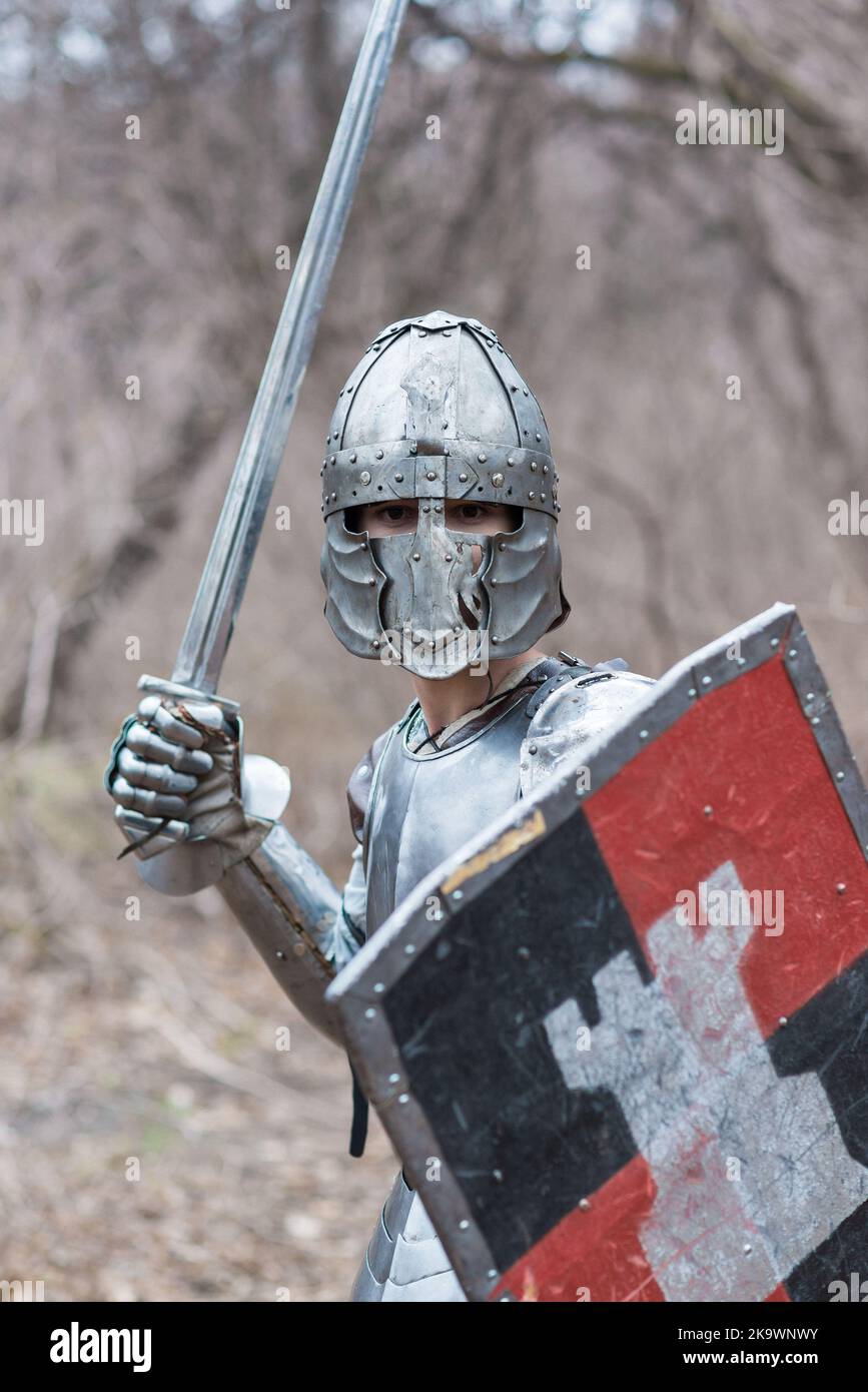 Medeival knight hi-res stock photography and images - Alamy