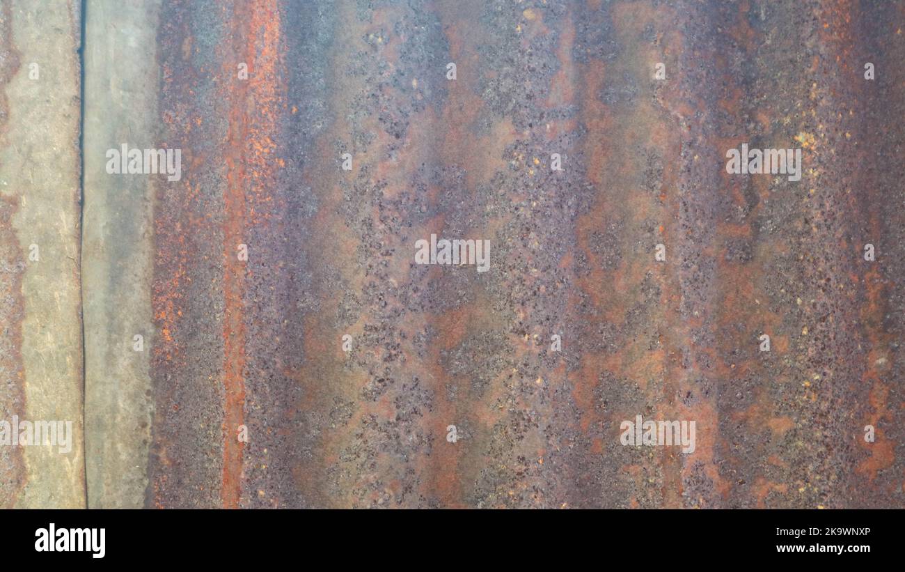 rusty tin roof as background Stock Photo - Alamy