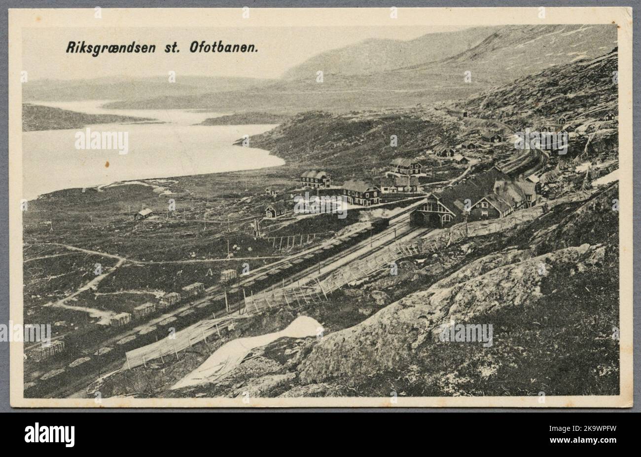 View of the national border Stock Photo - Alamy