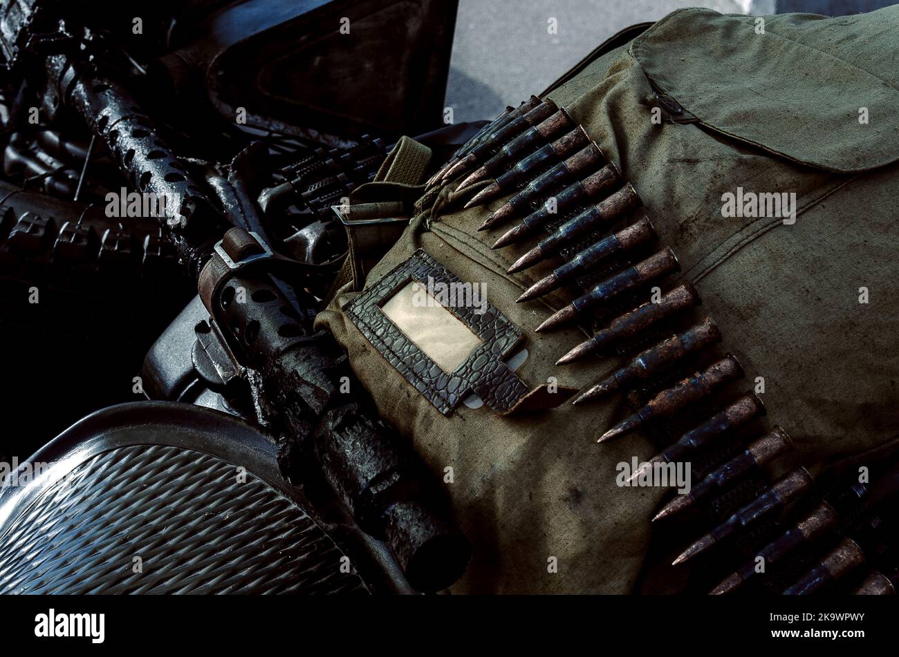 Old Tricar, Three-Wheeled Gray Motorcycle With A Sidecar Of German ...