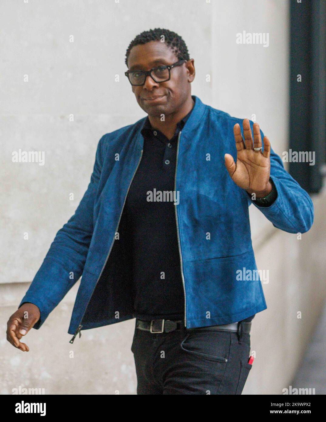 London, UK. 30th Oct, 2022. David Harewood, actor, at the BBC for ...