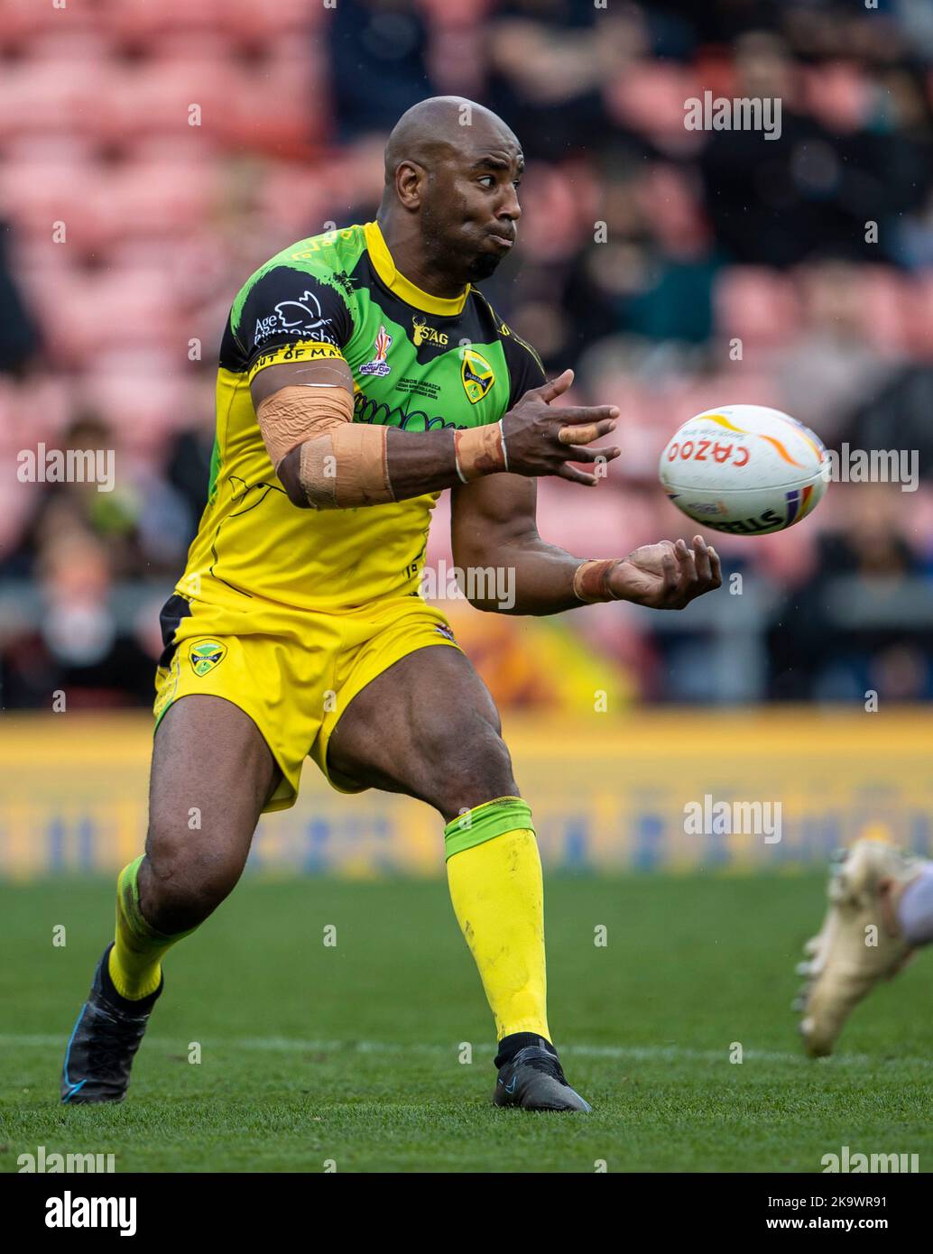 30th October 2022; Leigh Sports Village, Leigh, Greater Manchester ...