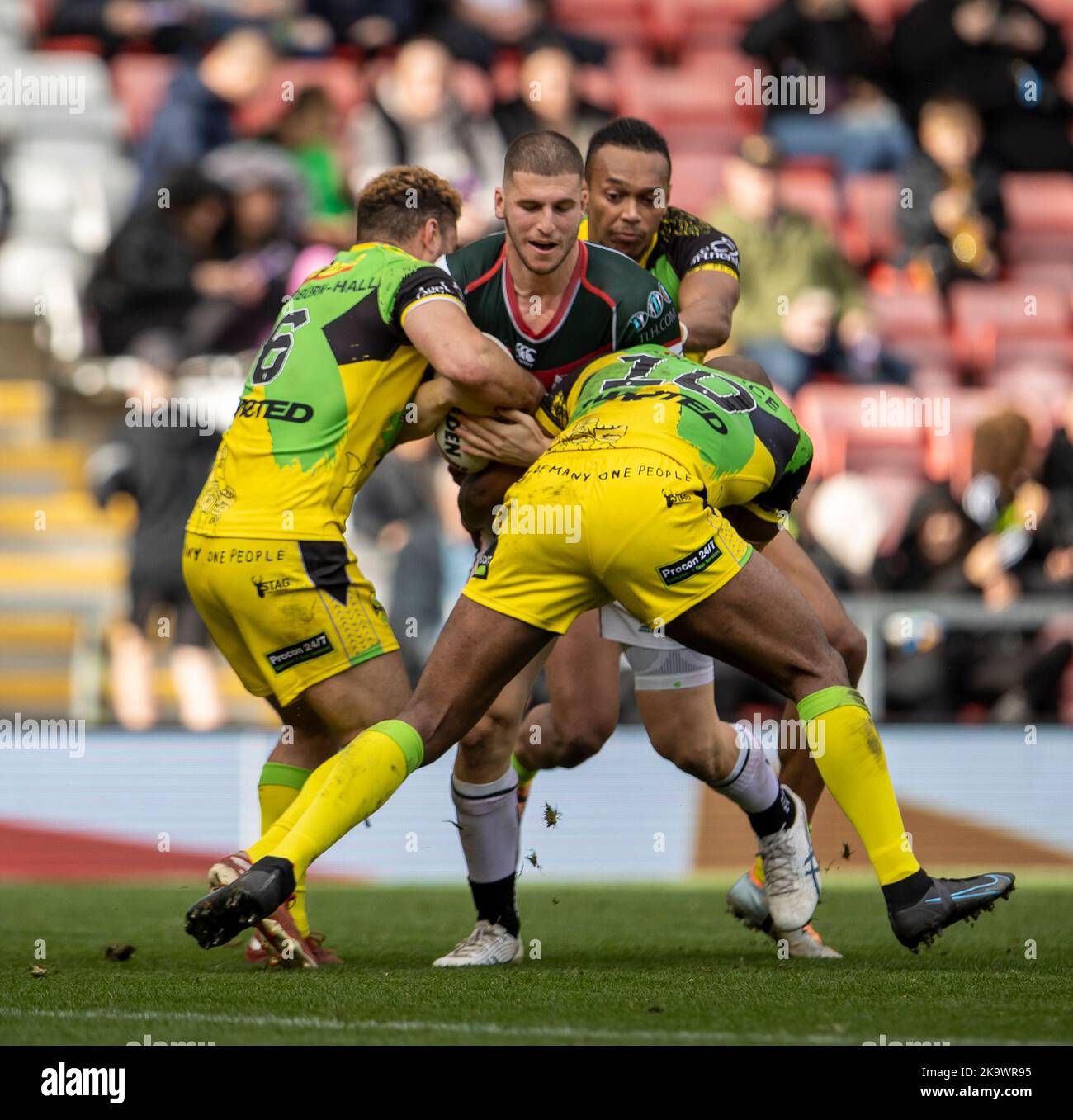 30th October 2022; Leigh Sports Village, Leigh, Greater Manchester ...