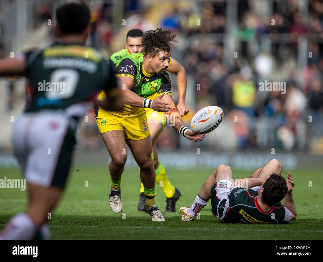 30th October 2022; Leigh Sports Village, Leigh, Greater Manchester ...