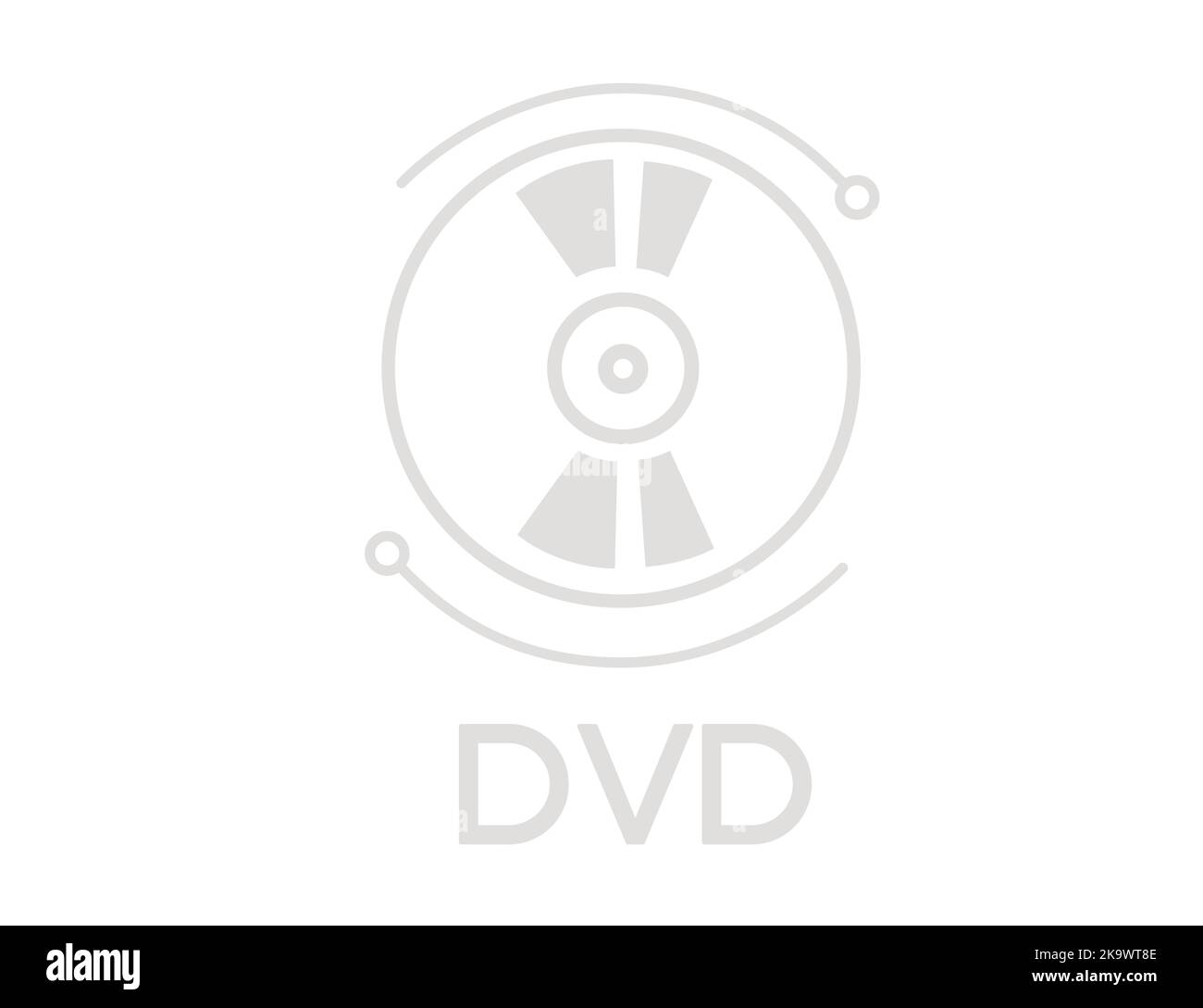 DVD or CD disc digital technology data storage vector illustration ...