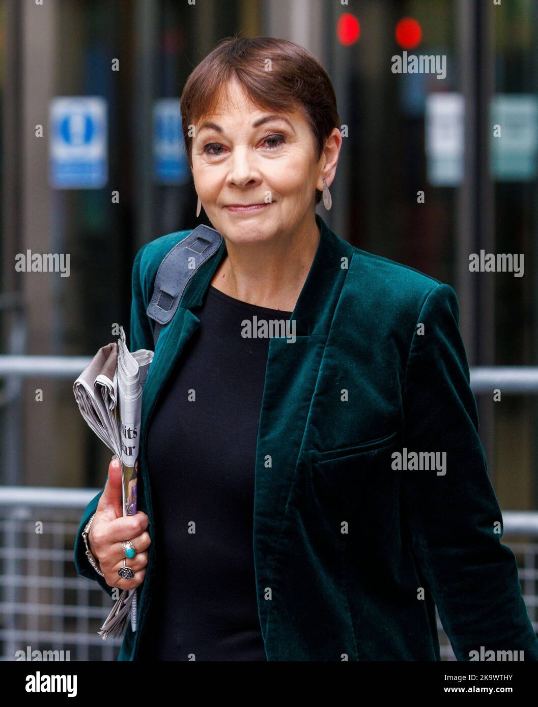Green issues caroline lucas hi-res stock photography and images - Alamy