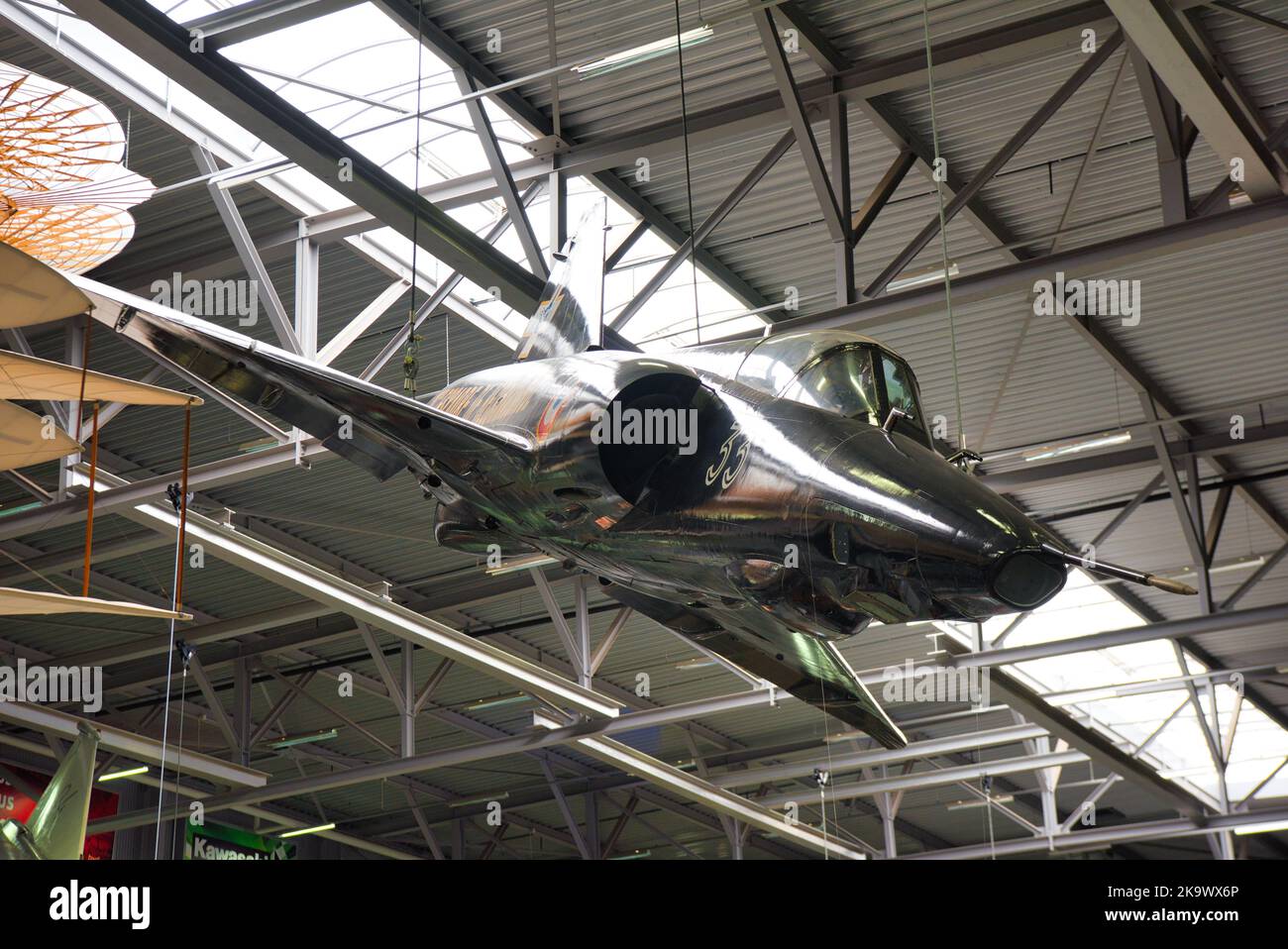 SPEYER, GERMANY - OCTOBER 2022: black French Air Force Dassault Mirage ...