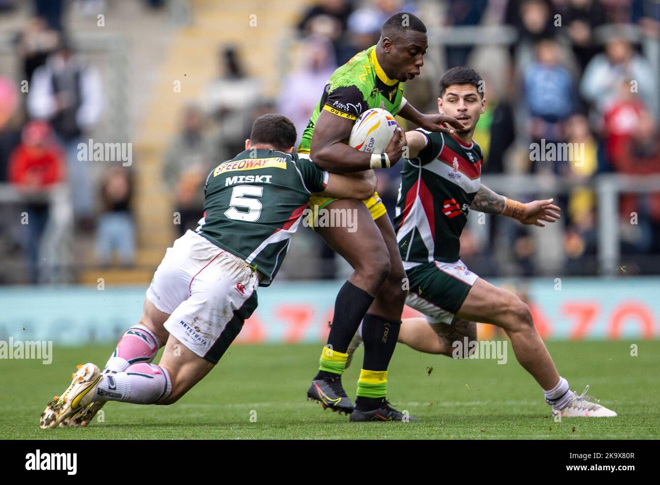 30th October 2022; Leigh Sports Village, Leigh, Greater Manchester ...