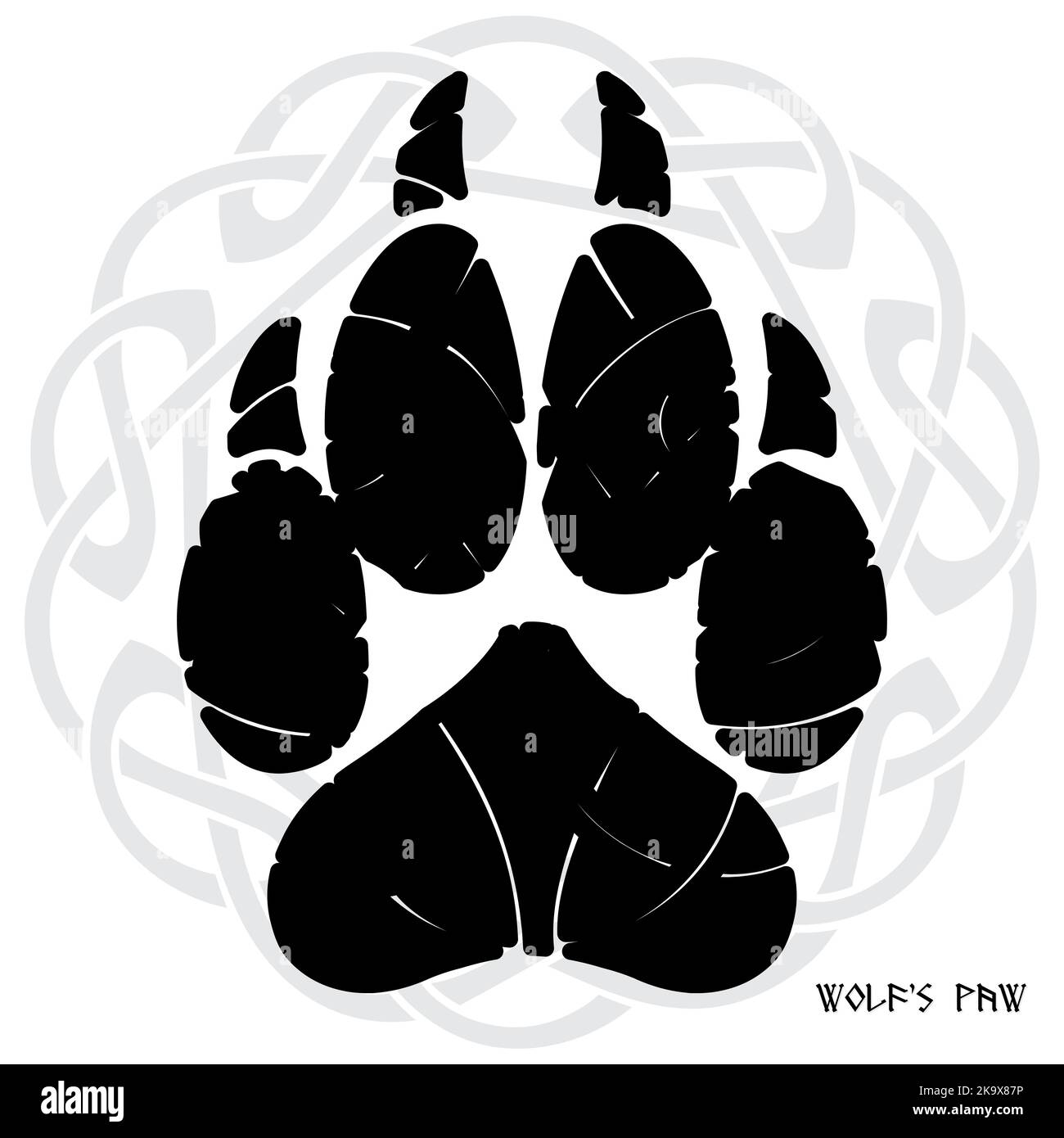 Wolf footprint europe hi-res stock photography and images - Alamy