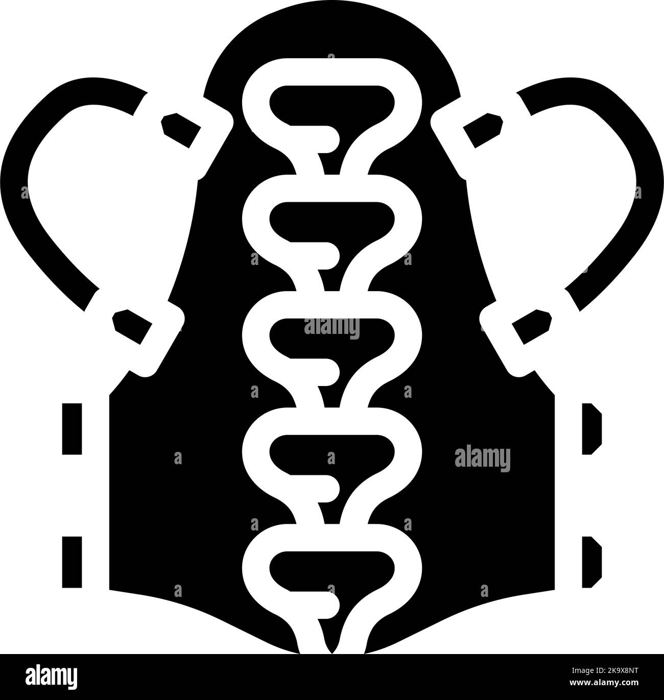 Motorbike road back view Stock Vector Images - Alamy