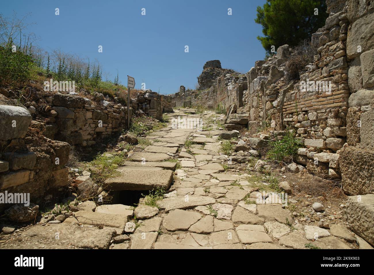 Aspendos Ancient City in Antalya City, Turkiye Stock Photo - Alamy