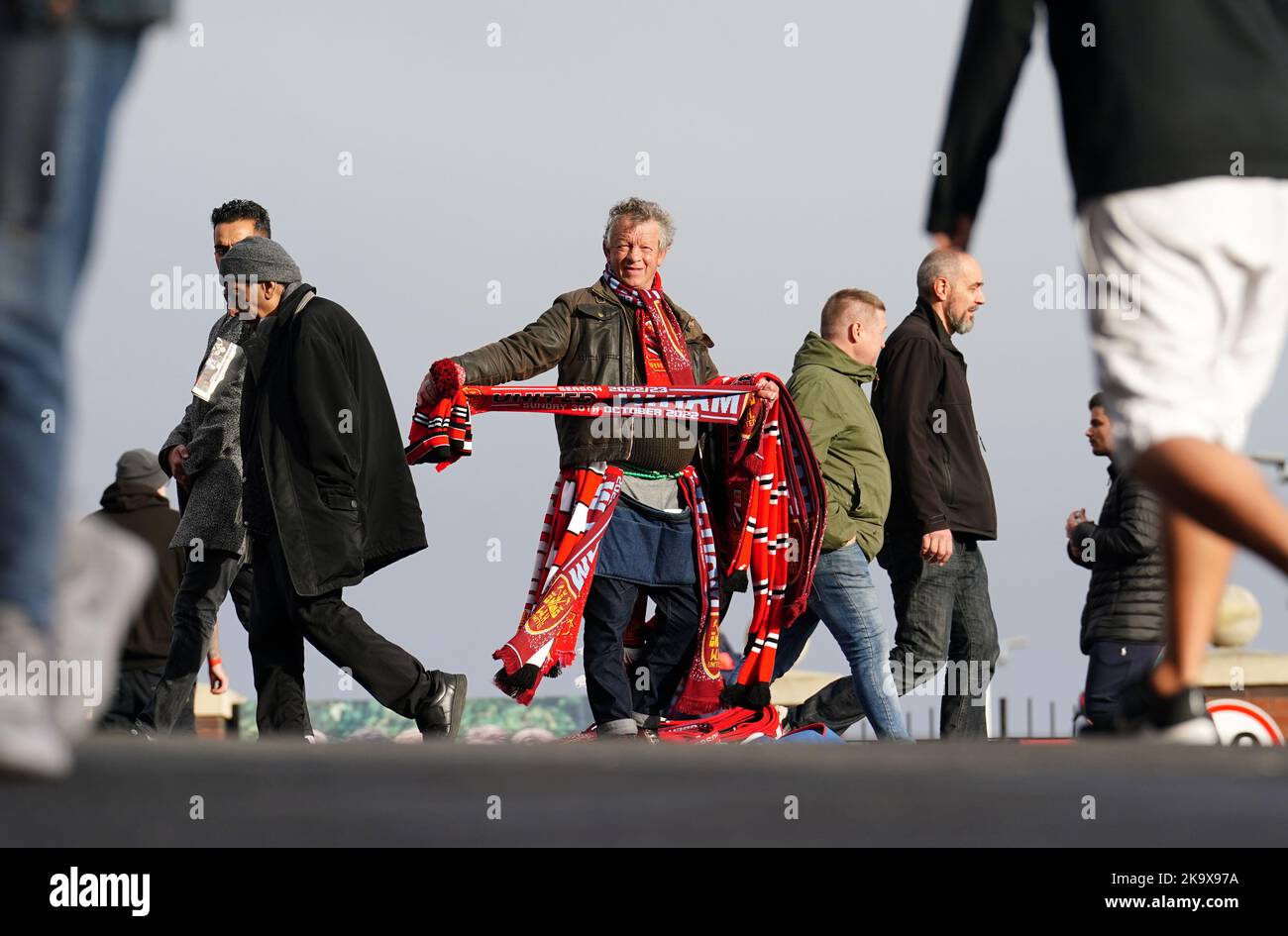 Old trafford vendor hi-res stock photography and images - Alamy