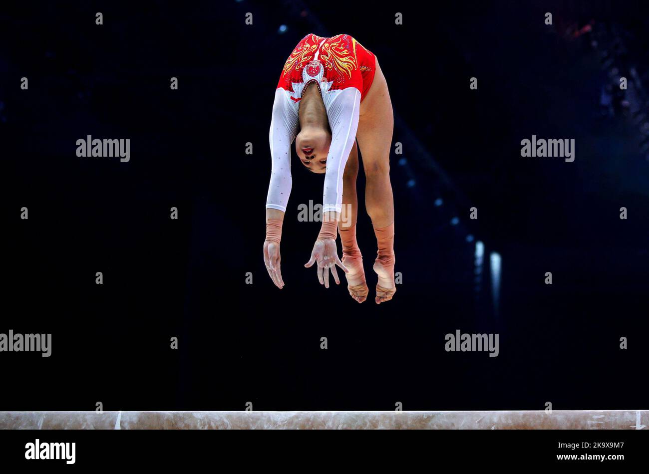 China's Rui Luo during day two of the FIG Artistic Gymnastics World ...
