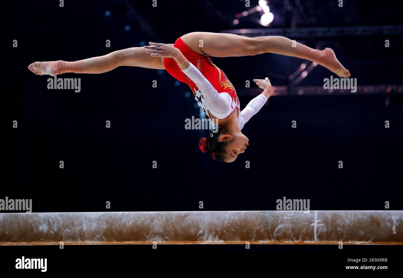 China's Rui Luo during day two of the FIG Artistic Gymnastics World ...