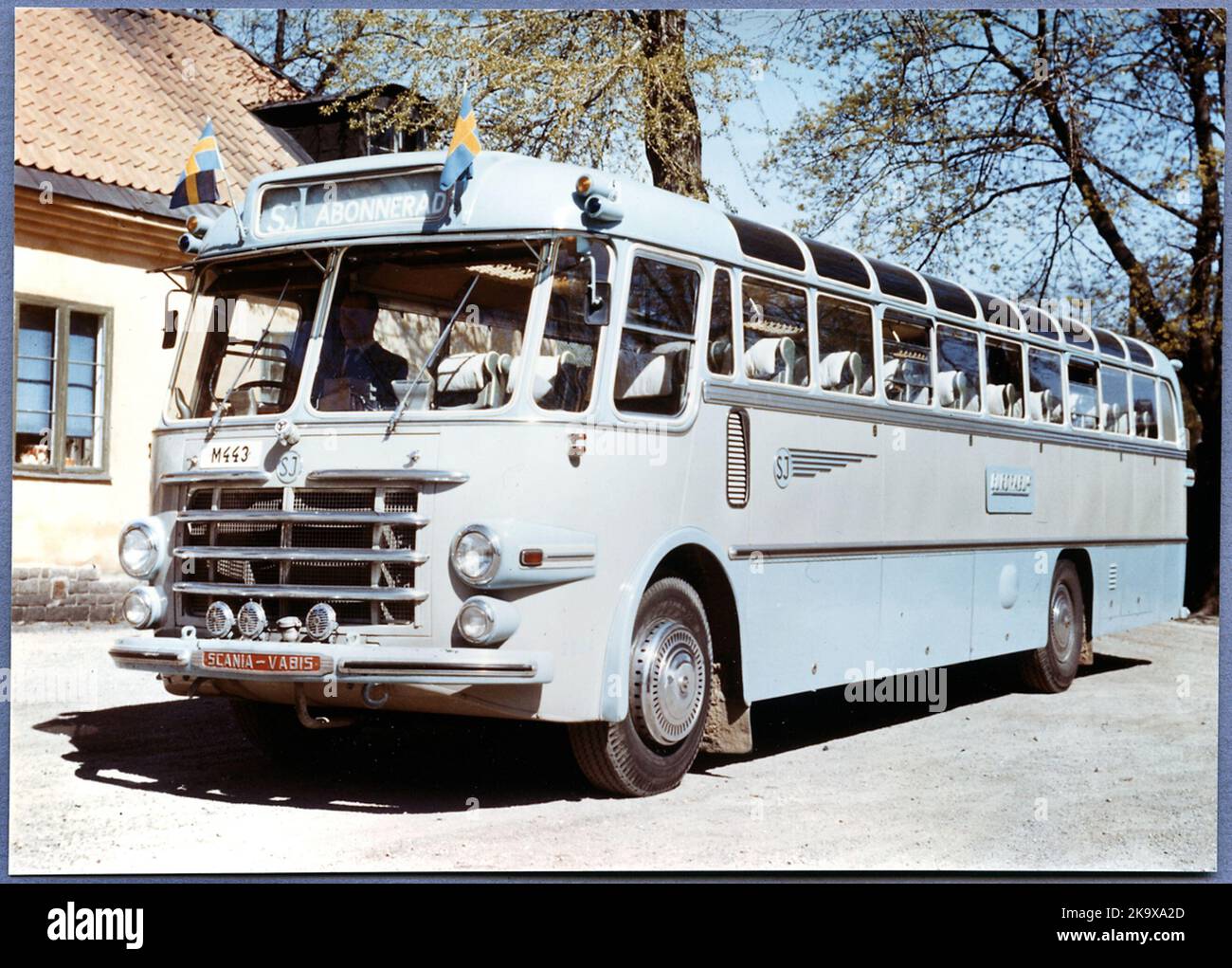 Scania-Vabis B63S. European bus. State Railways, SJ Bus 2284 Stock ...