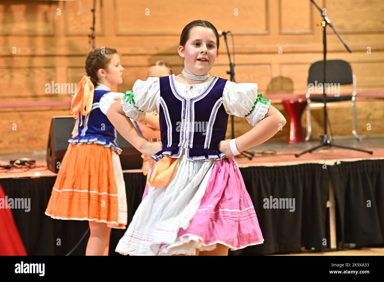 London, UK. 30th Oct, 2022. Sovička-Slovak Anglia performs at the Dance ...