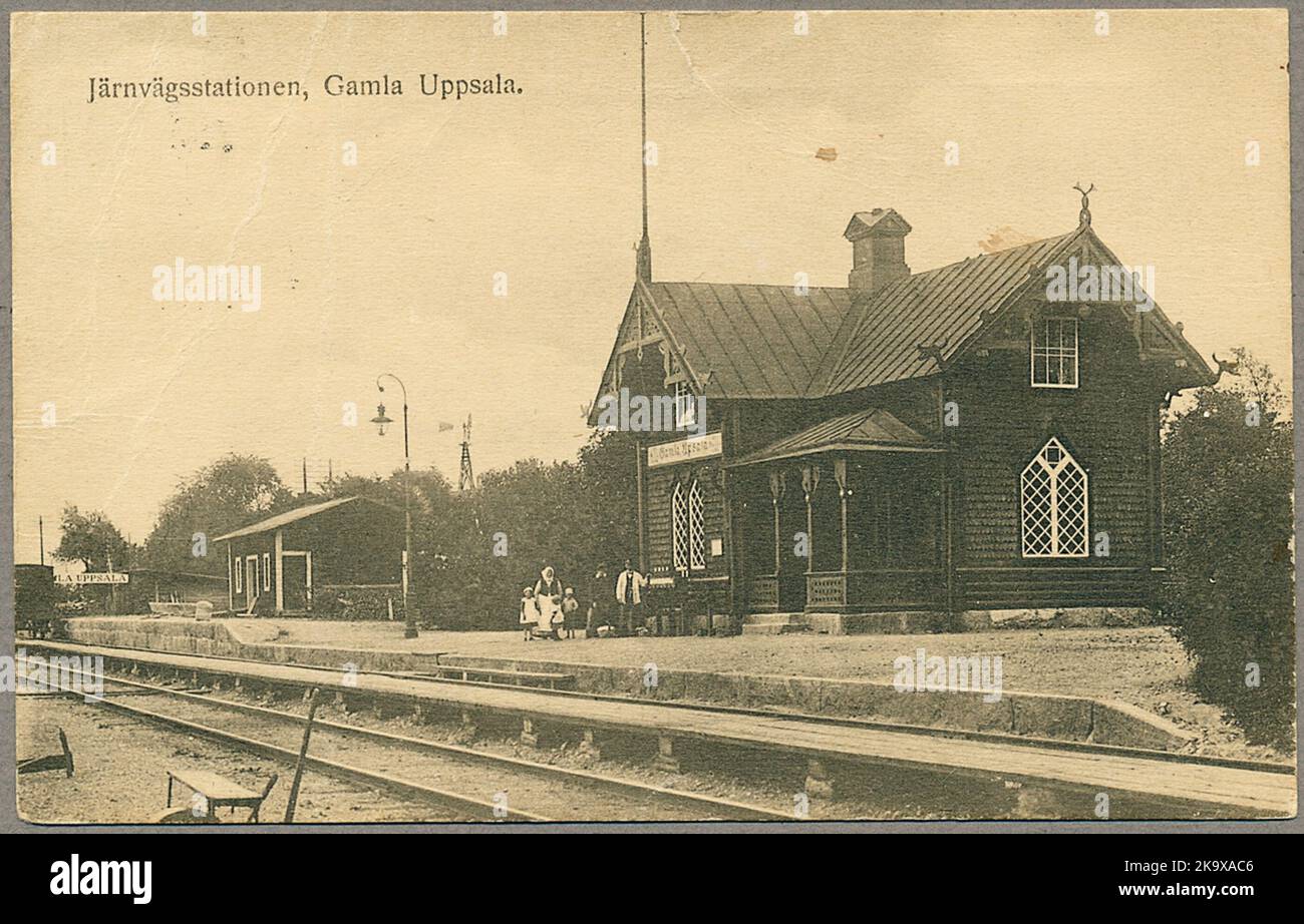 Uppsala railway station hi-res stock photography and images - Alamy