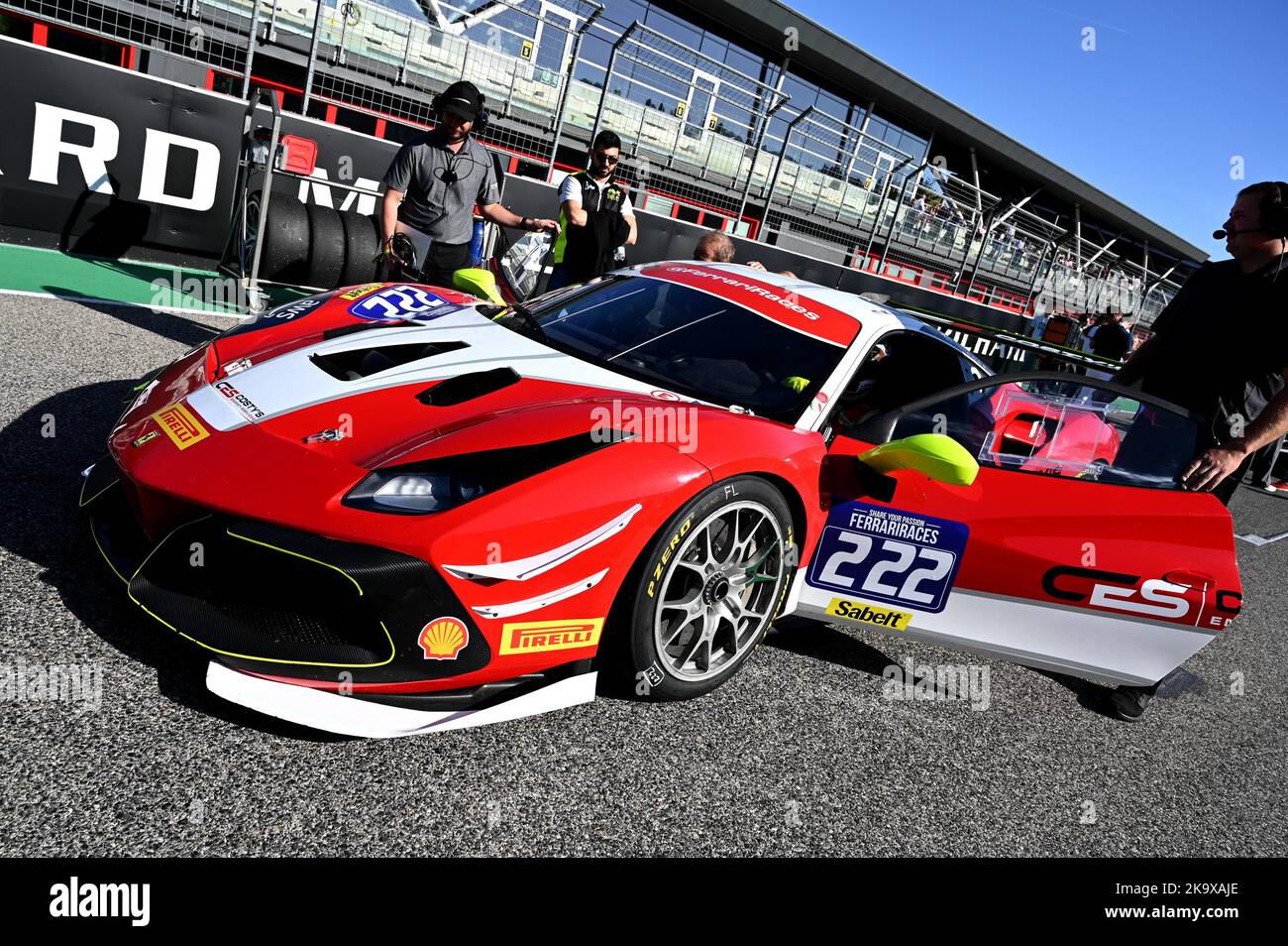 Autodromo Enzo and Dino Ferrari, Imola, Italy, October 30, 2022, grid ...