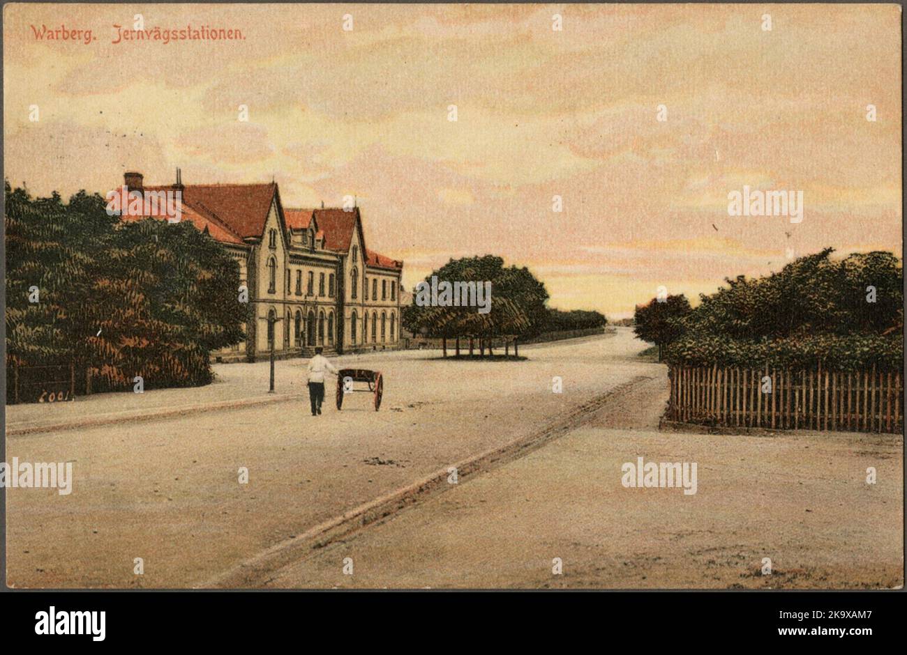 Varberg Railway Station Stock Photo - Alamy