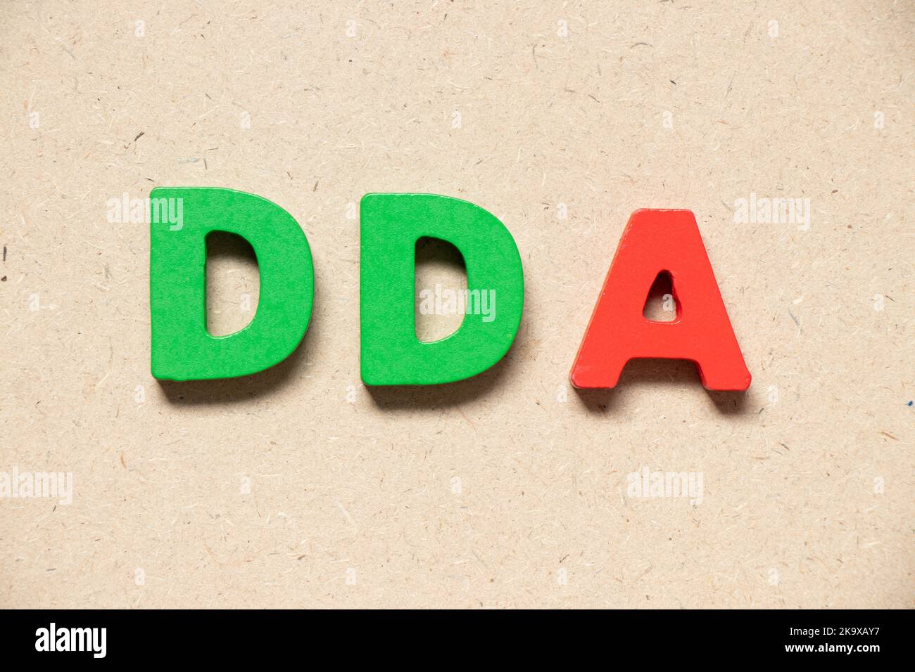 Dda alphabet hi-res stock photography and images - Alamy