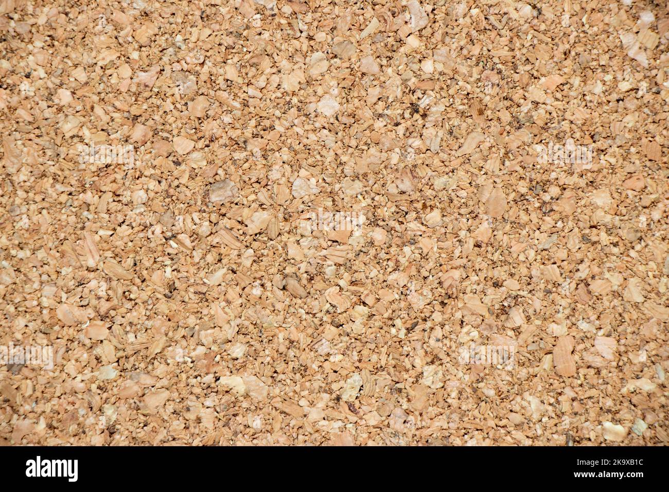 Brown yellow color of cork board textured background with blank copy ...