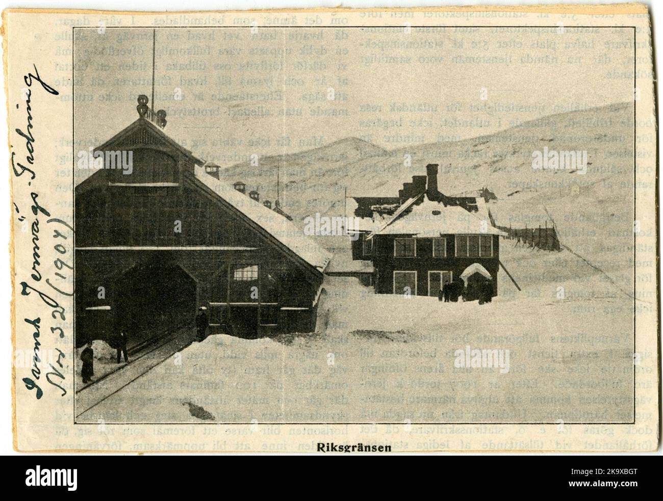 View at the national border Stock Photo - Alamy