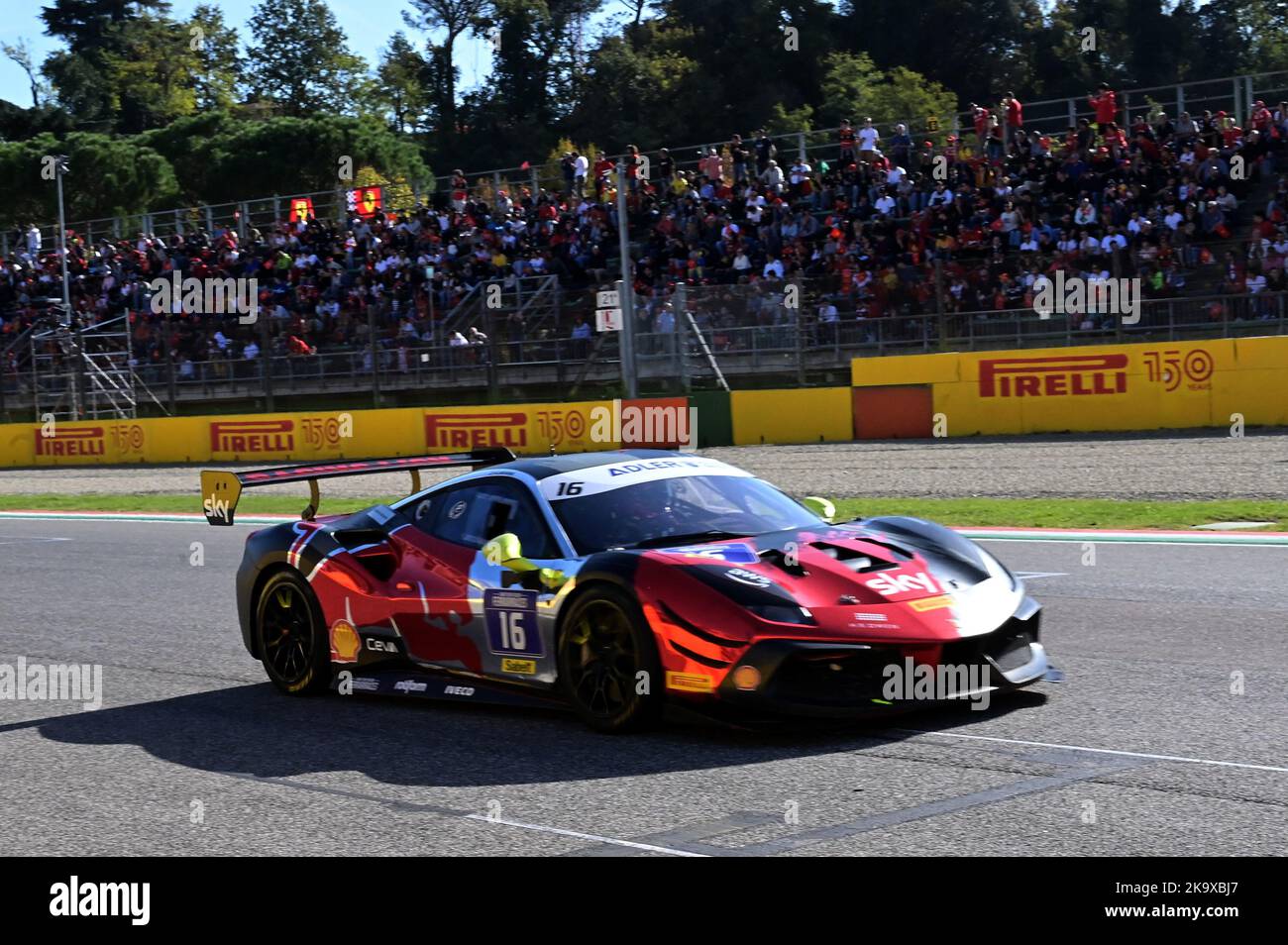 Autodromo Enzo and Dino Ferrari, Imola, Italy, October 30, 2022, grid ...