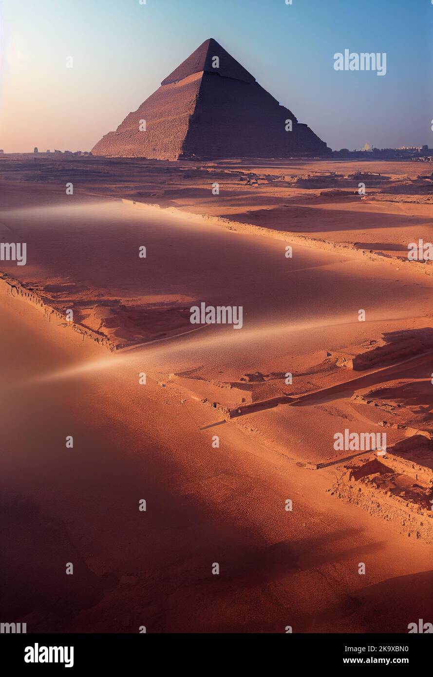 Great pyramid of giza aerial hi-res stock photography and images - Alamy