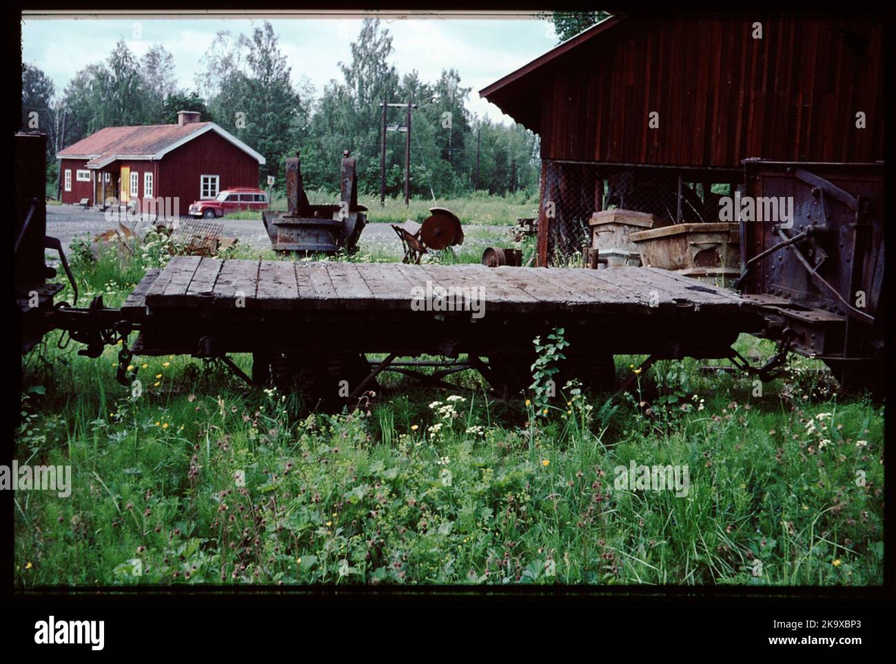 Open freight wagon, 600 mm track width Stock Photo - Alamy