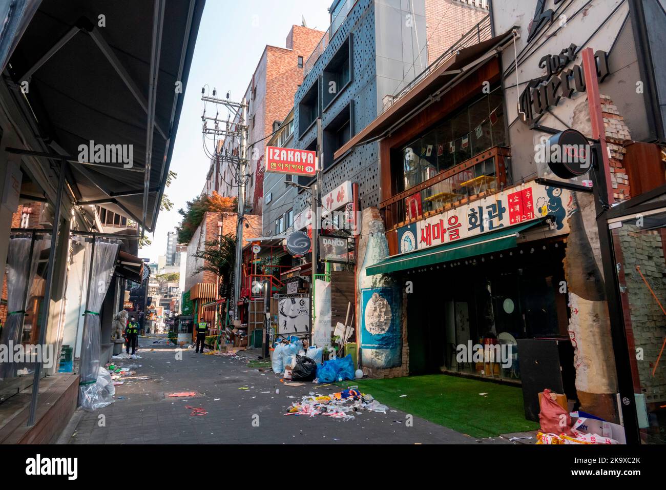 Seoul, South Korea. 30th Oct, 2022. Halloween tragedy in Seoul's ...