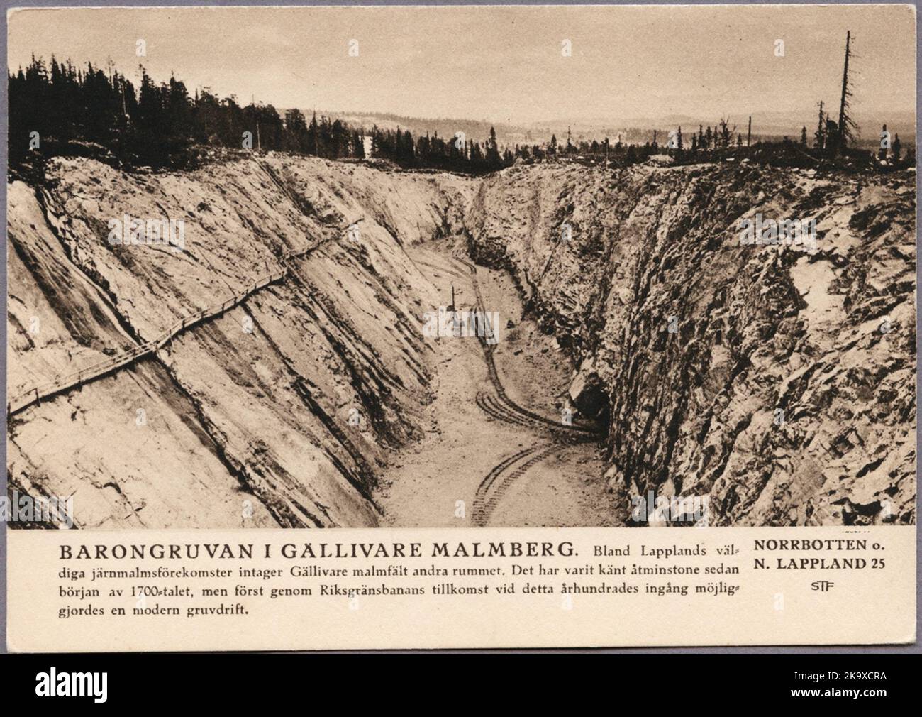 View of the entrance to the Baron mine Stock Photo - Alamy