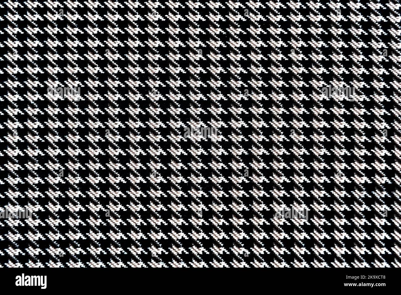 Fabric.Checkered fabric. Checkered pattern on fabric of different ...