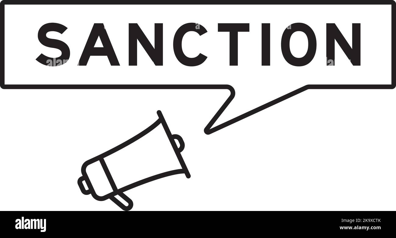 Sanction Black and White Stock Photos & Images - Alamy