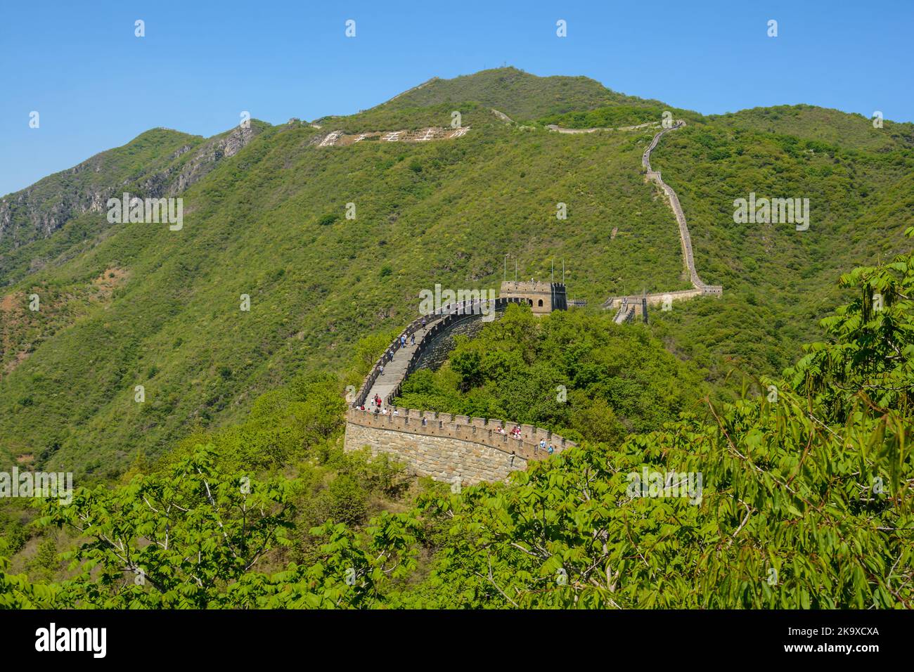 Great Wall. the great man-made structure. Great Wall of China Stock ...