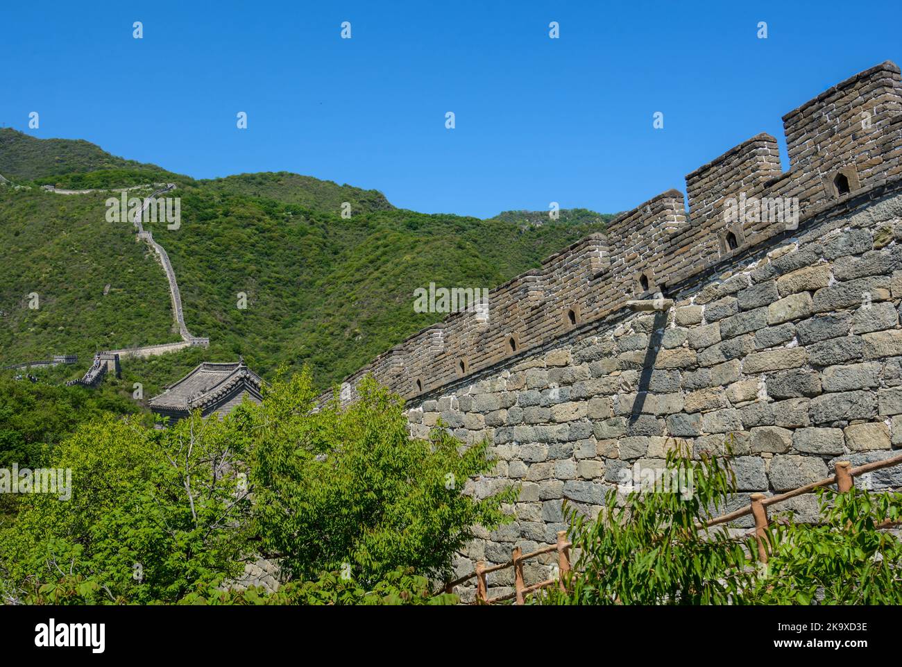Great Wall. the great man-made structure. Great Wall of China Stock ...