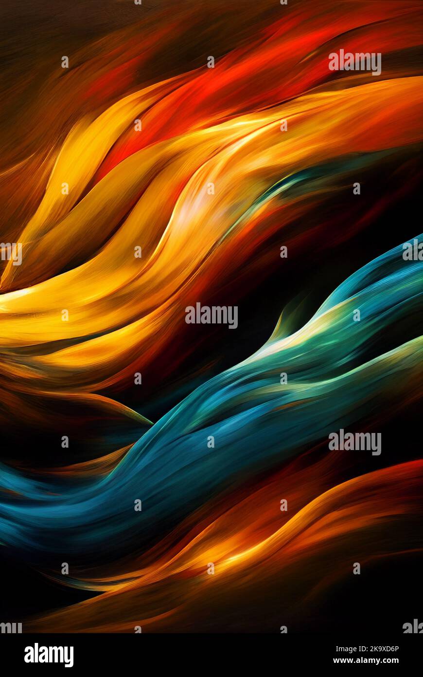 the abstract waves of wind and flame Stock Photo - Alamy