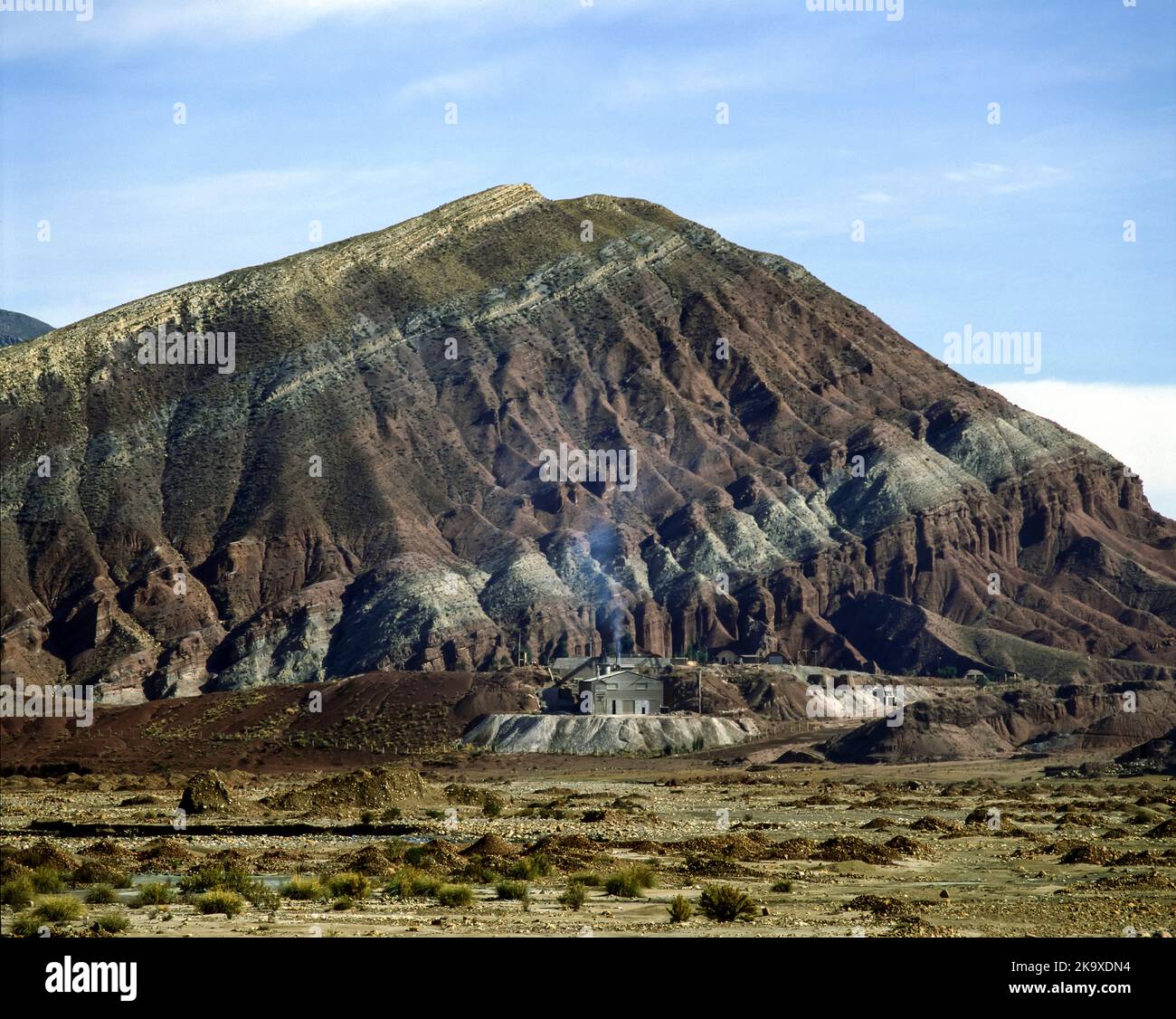 Bolivian Andean highlands,Central Cordillera in Cochabamba, mining ...