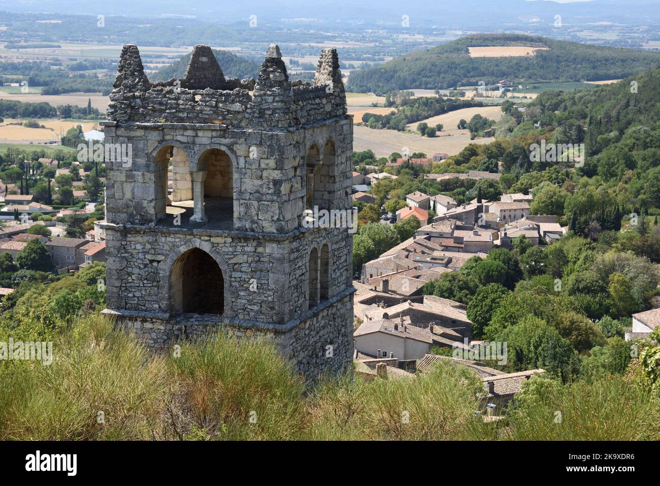 Stone Tower or Belfry of Saint Felix Church, or Eglise Saint Felix ...