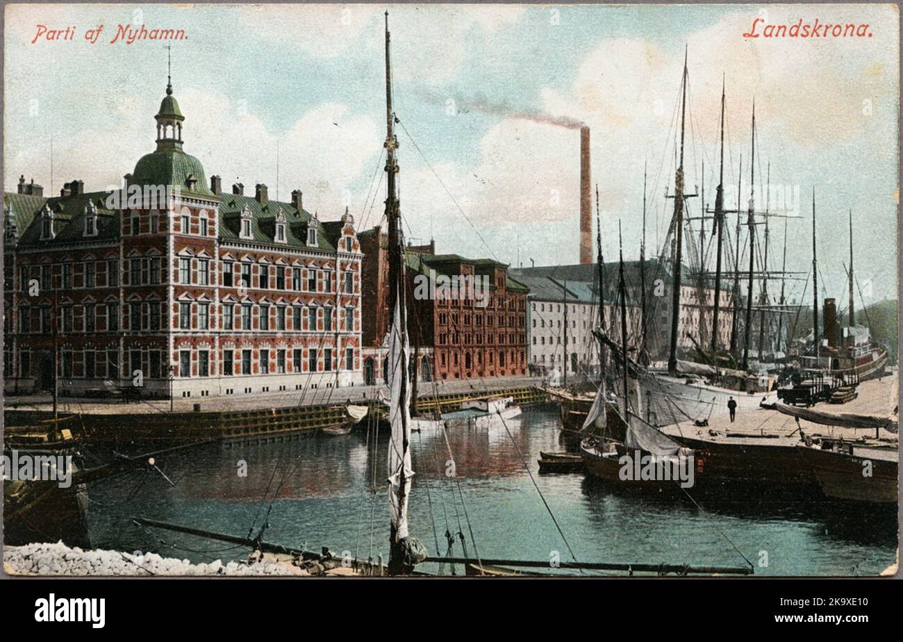 Nyhamn in Landskrona Stock Photo - Alamy