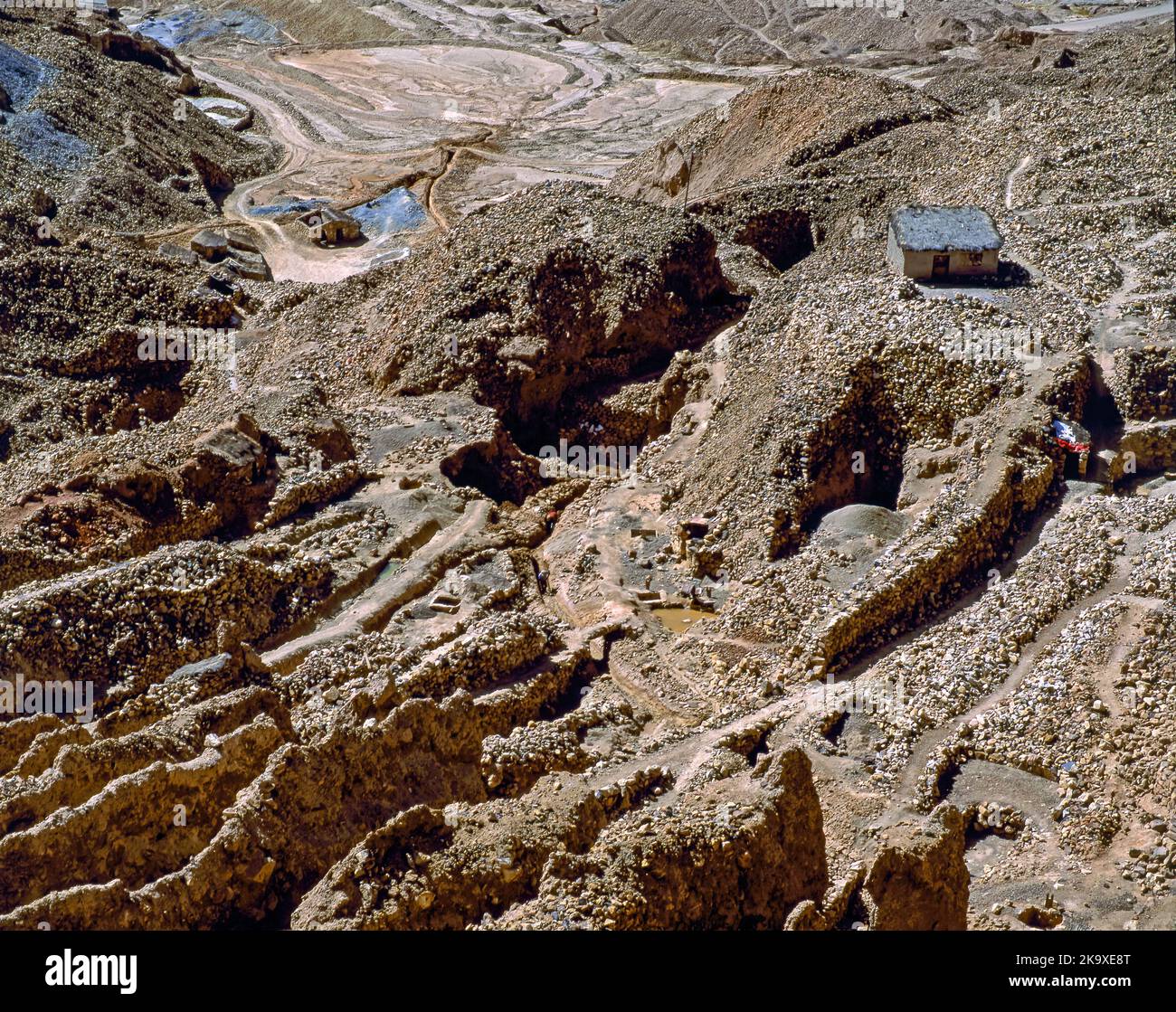 Potosi city, Bolivia, Cerro Rico mine Stock Photo - Alamy