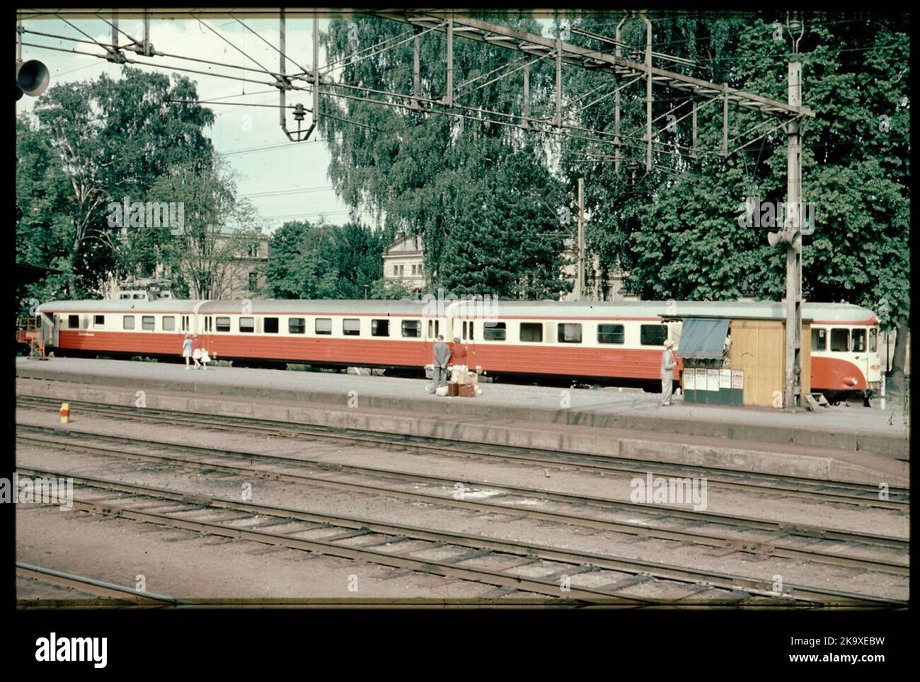Nordmarkklar River's railways, NKLJ Yoap "Uddeholmaren" at Karlstad ...