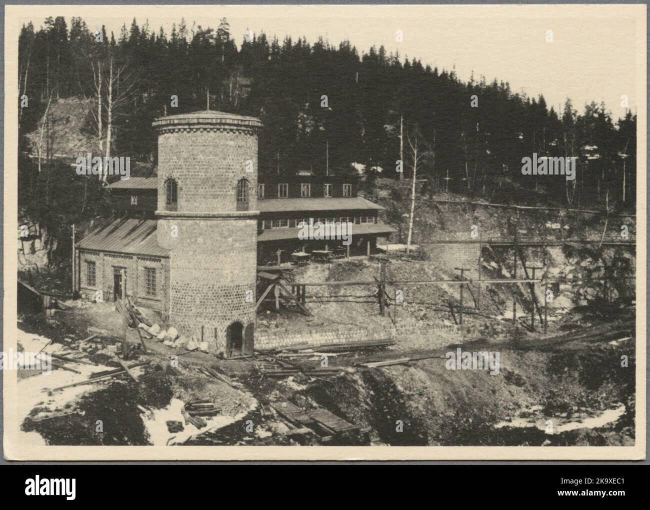 The big mine in Klackberg Stock Photo - Alamy
