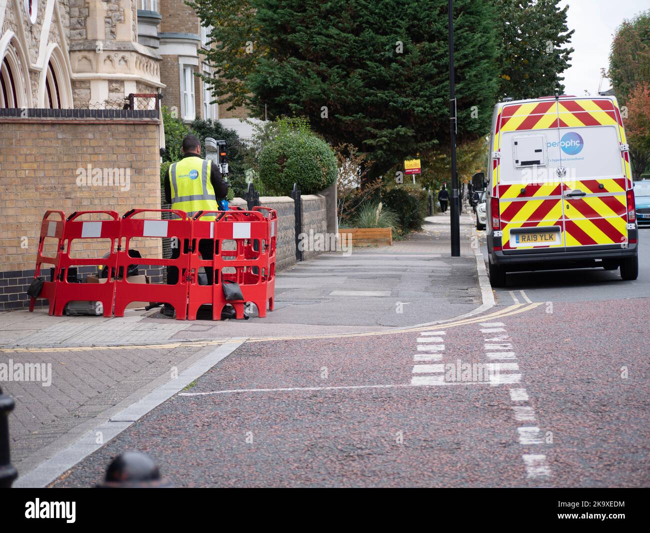 Broadband alternative network provider Hyperoptic engineer working in ...