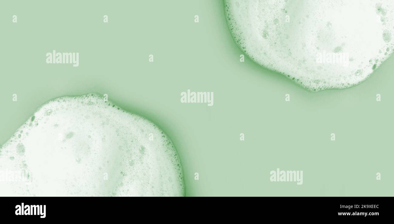 Skin care cleanser mousse foam texture. Soap, shower gel shampoo foam ...
