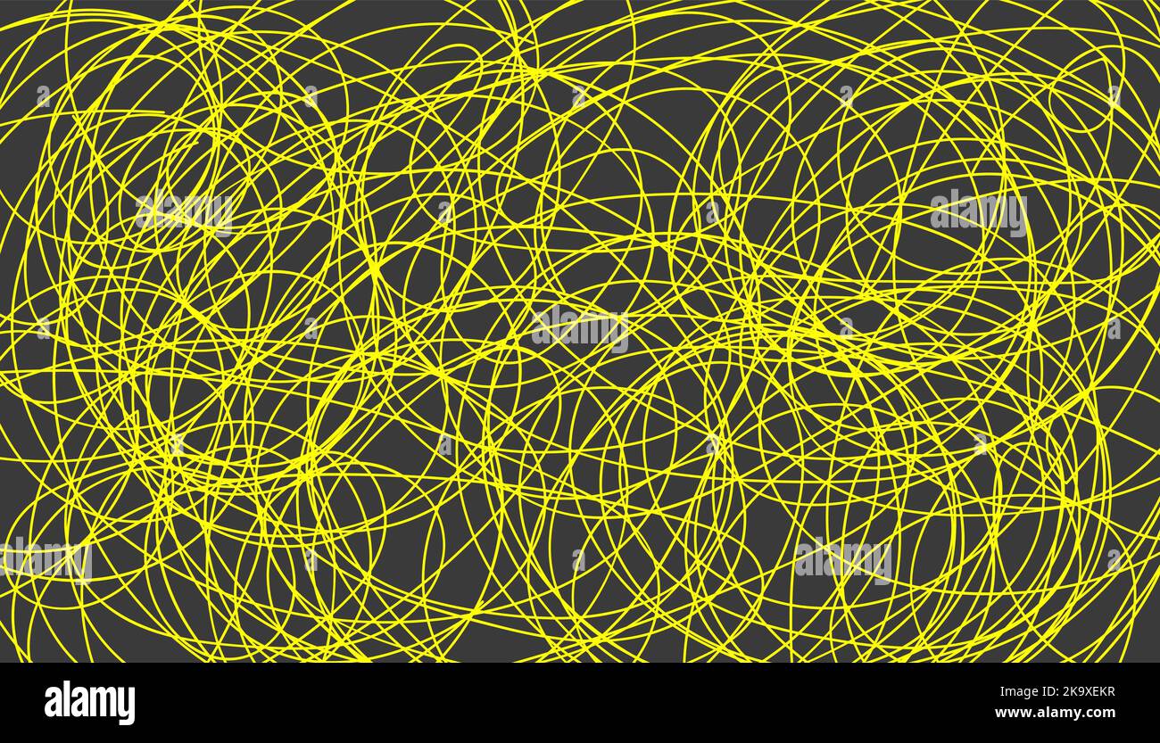 Confusing background, complex pattern, doodle backdrop. Hand drawn ...