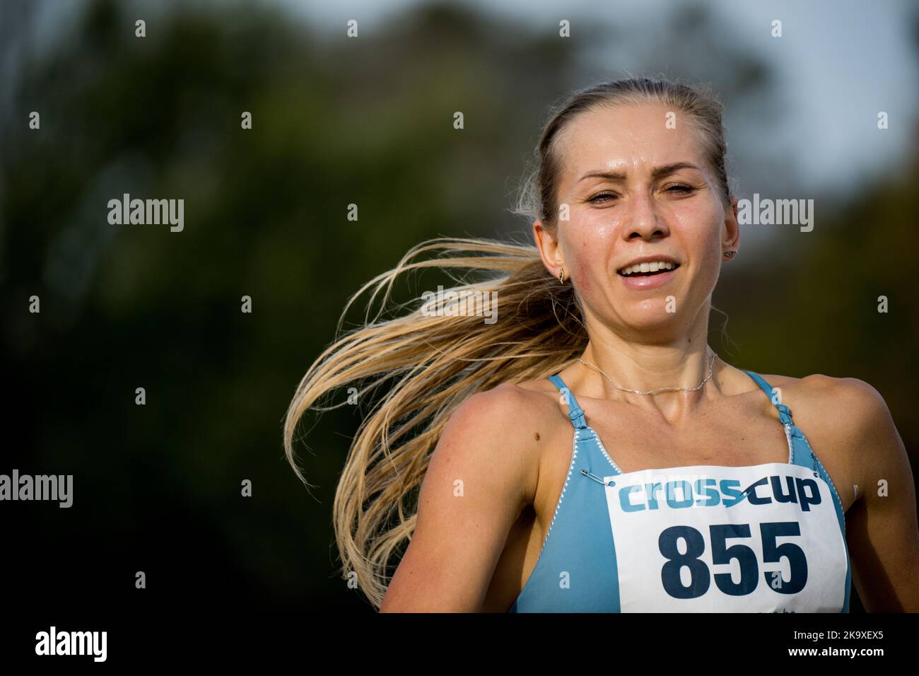Anna Bonkowska Gosk pictured in action during the women's race at the ...